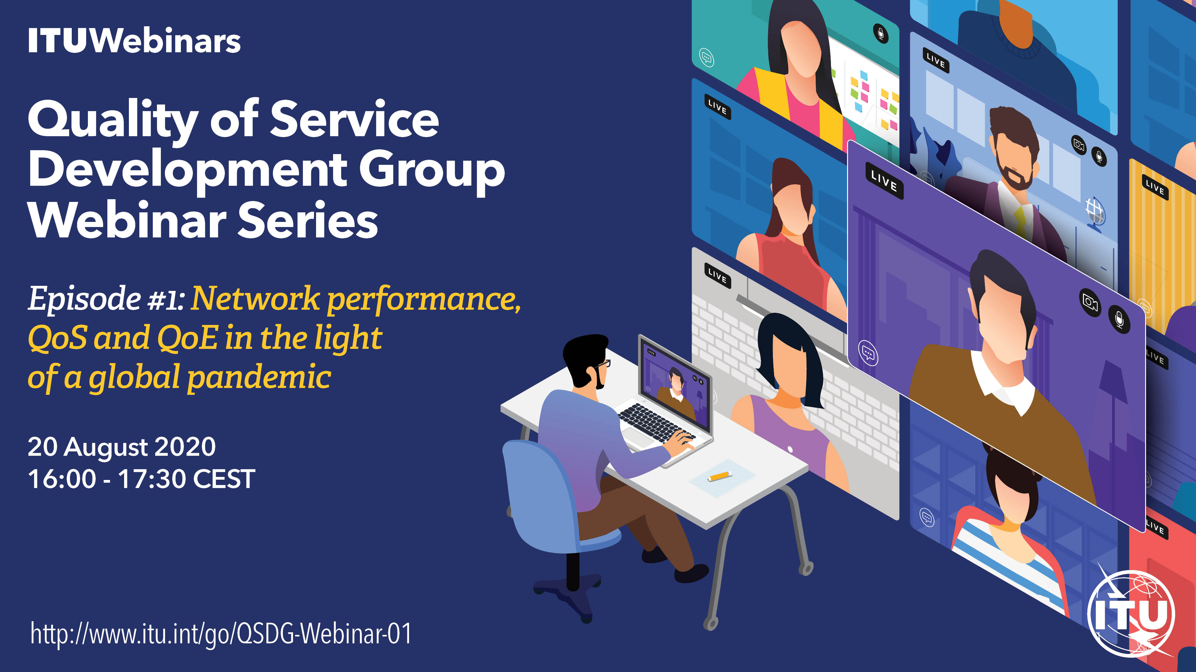 Episode #1: Network performance, QoS and QoE in the light of a global pandemic